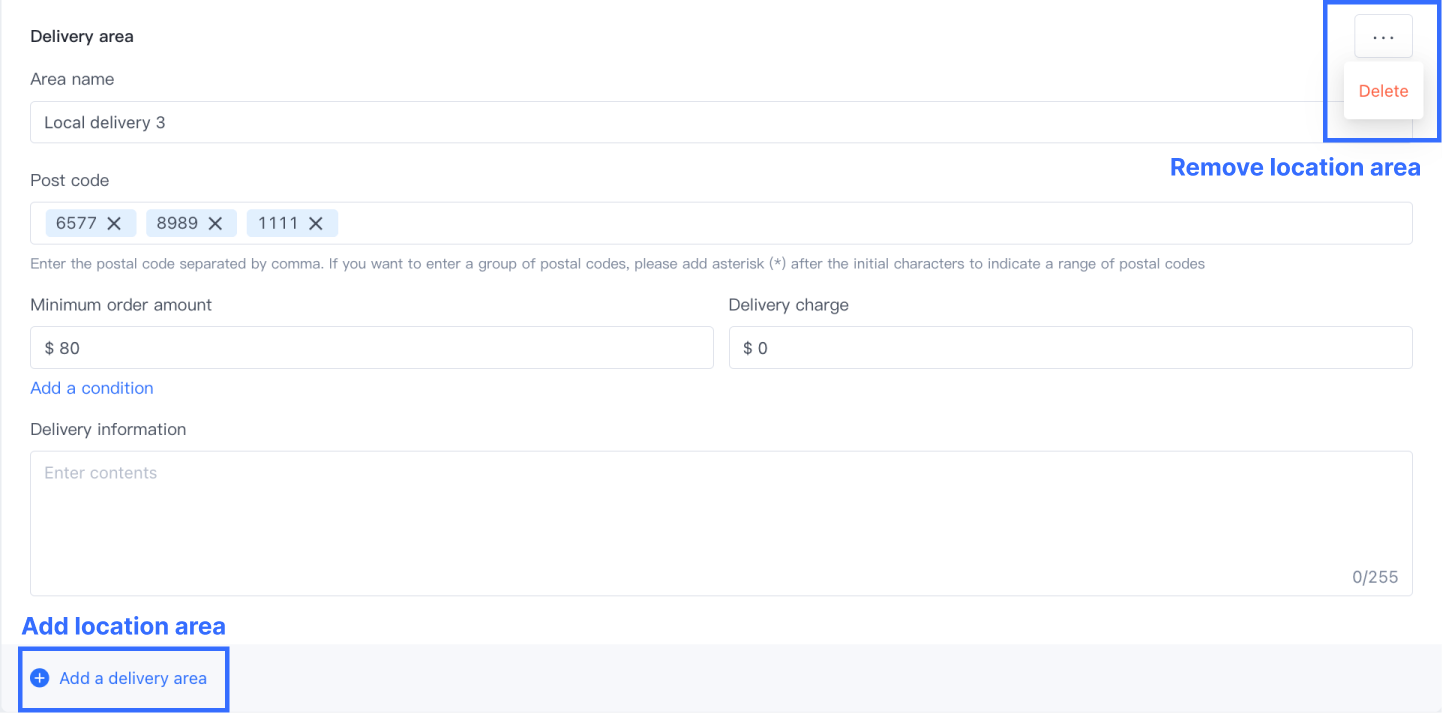Setting Up Local Shipping – SHOPLINE Help Center