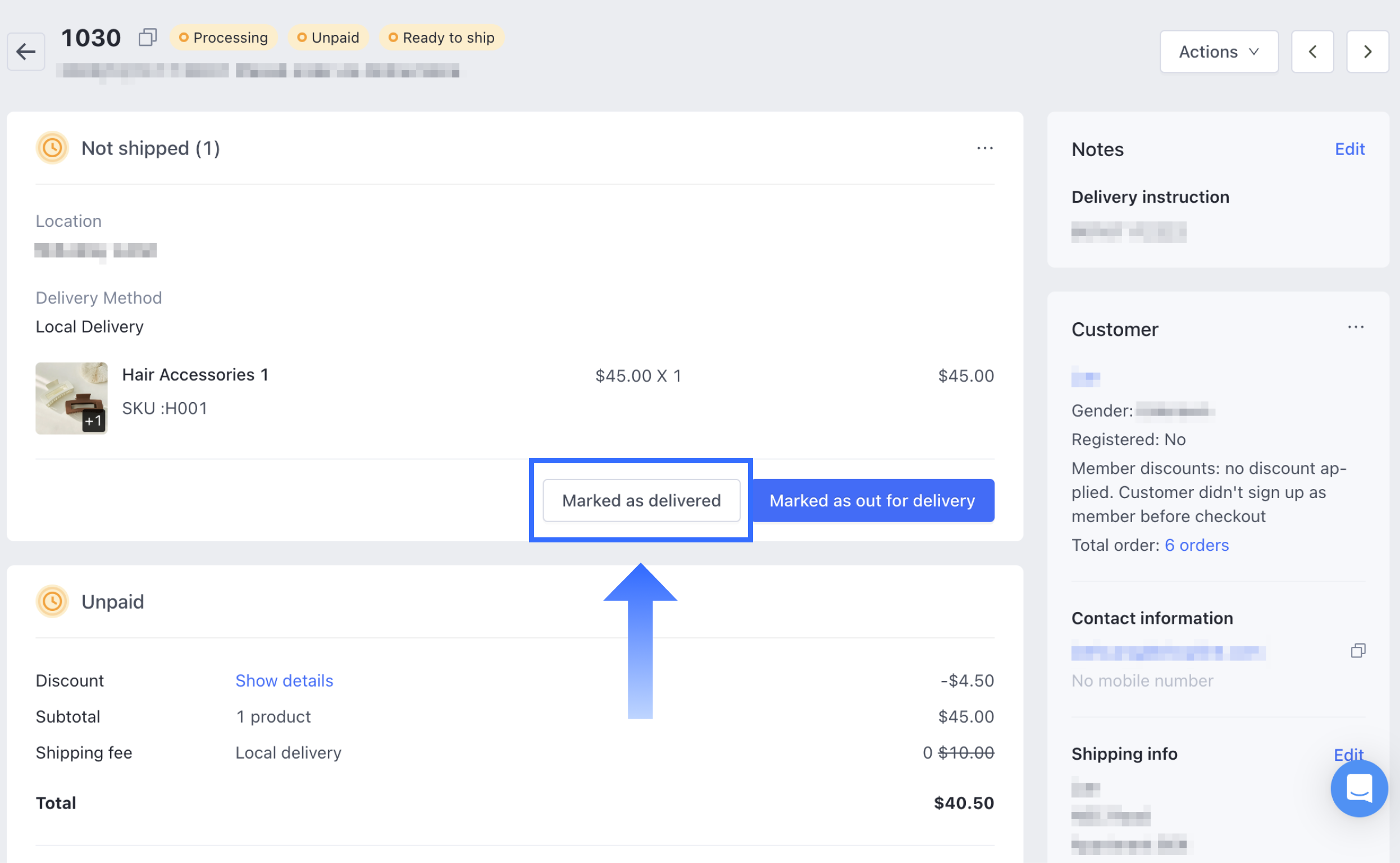 Email Sending Scenarios of the Local Delivery Module – SHOPLINE Help Center