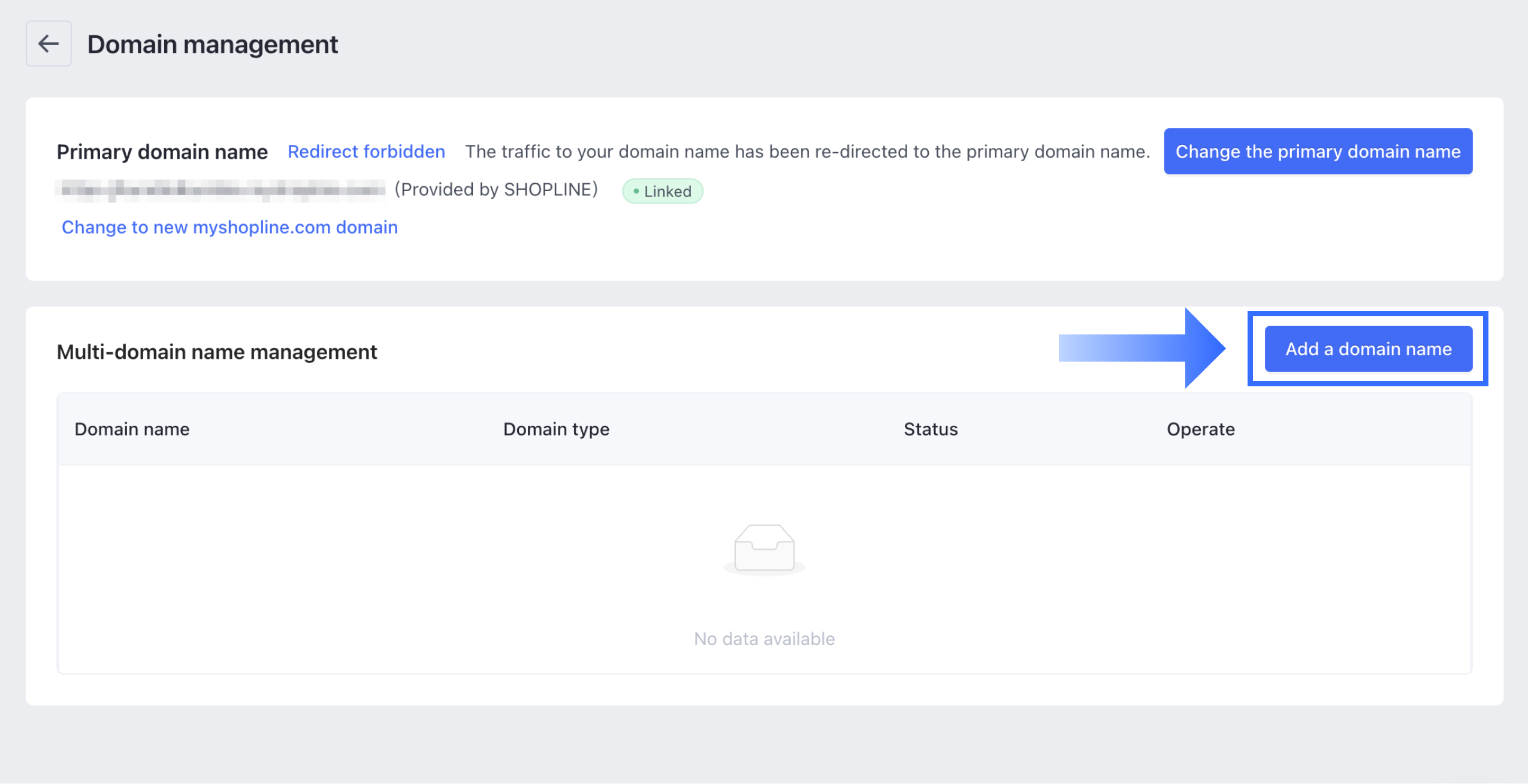 Setting up Multiple Domains for Your Store – SHOPLINE Help Center