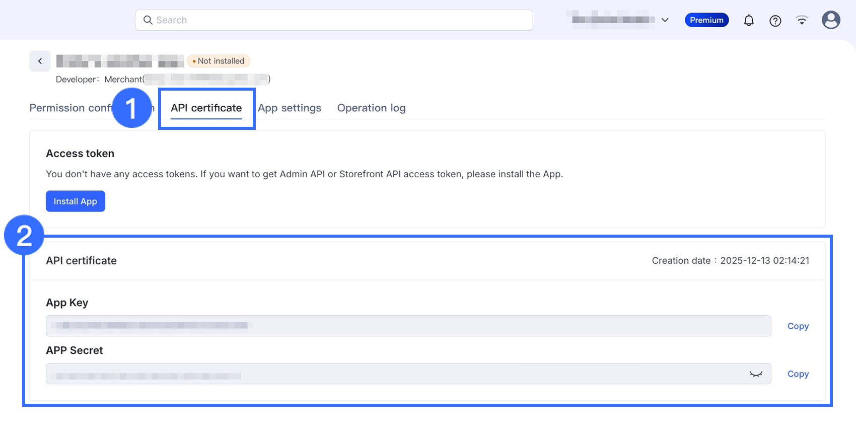Tạo Ứng Dụng Riêng Tư với SHOPLINE Develop Apps – Help Center (Beta)